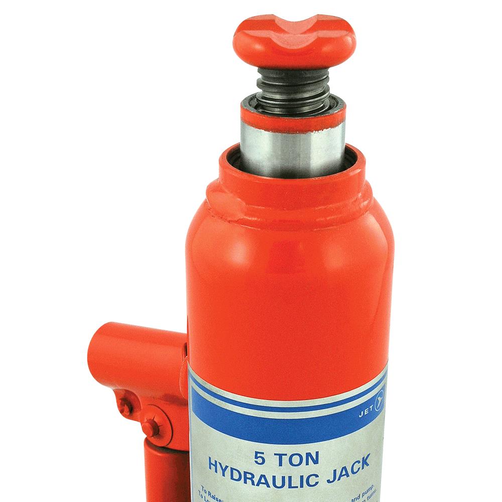 5 Ton JET Hydraulic Bottle Jack - Super Heavy Duty | 140103 | Hydraulic ...