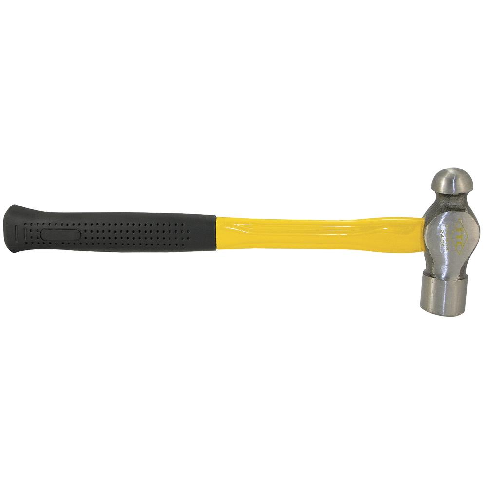 Ball Pein Hammer - Fiberglass Handle - 1-1/2 lb Head - Yellow | 022623 ...