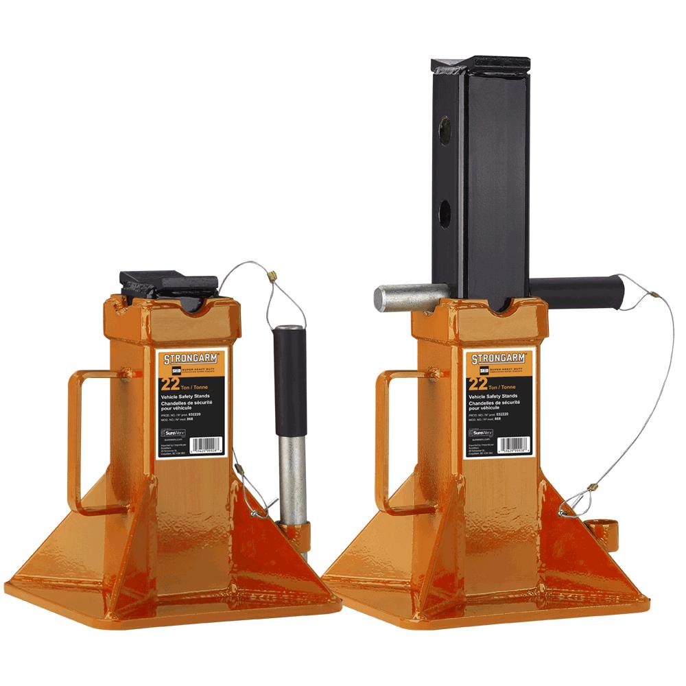 Safety Stands – Pin Type – 22-Ton – 1 pair | 032220 | Safety Stands ...
